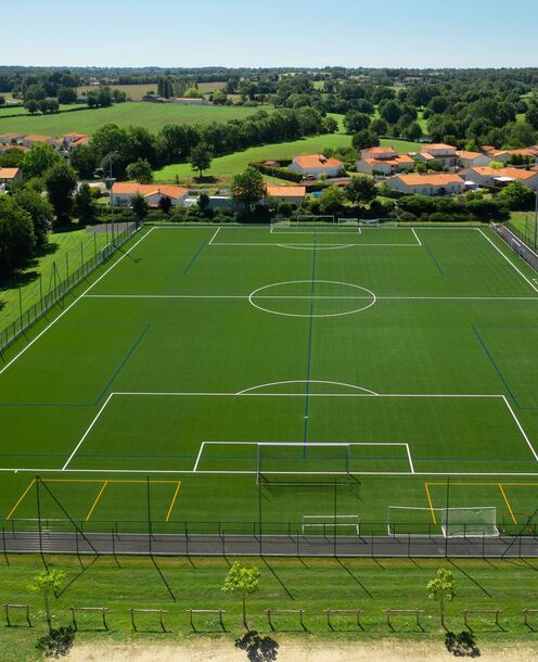 Gazon Synthétique pour Terrains de Football - SPORTINGSOLS