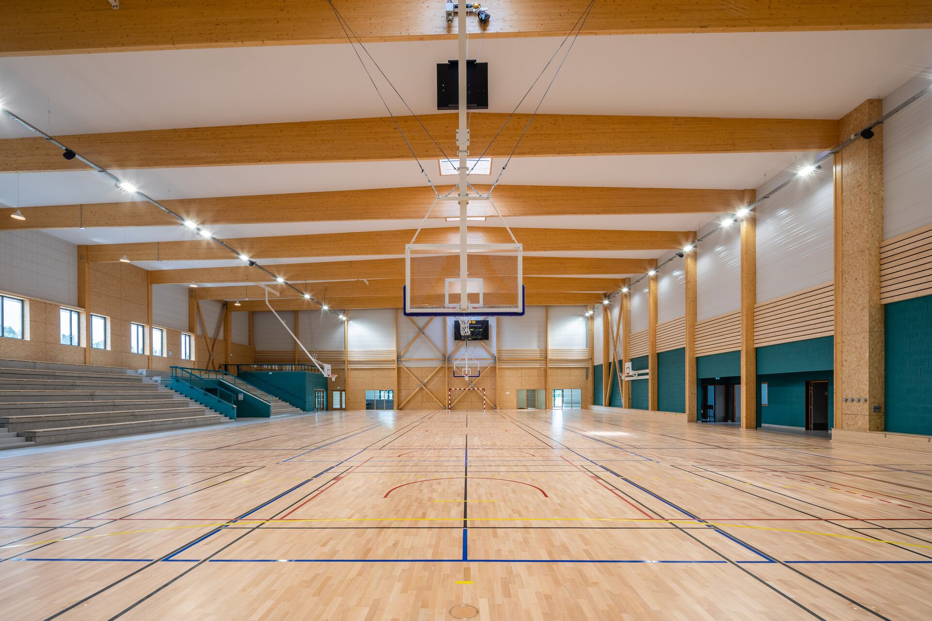 Parquets Sportifs pour Salles Omnisports - SPORTINGSOLS