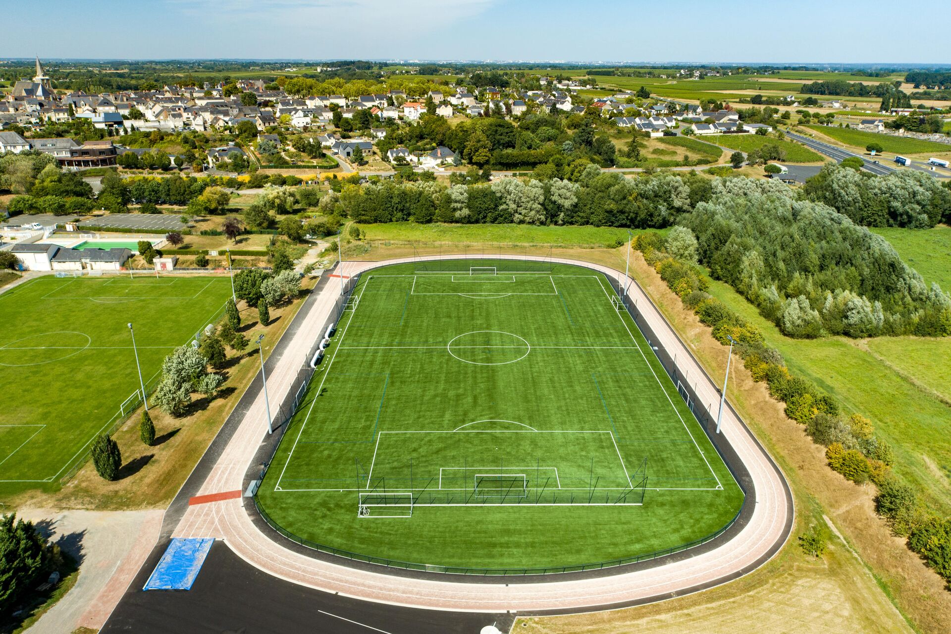 Gazon Synthétique pour Terrains de Football - SPORTINGSOLS