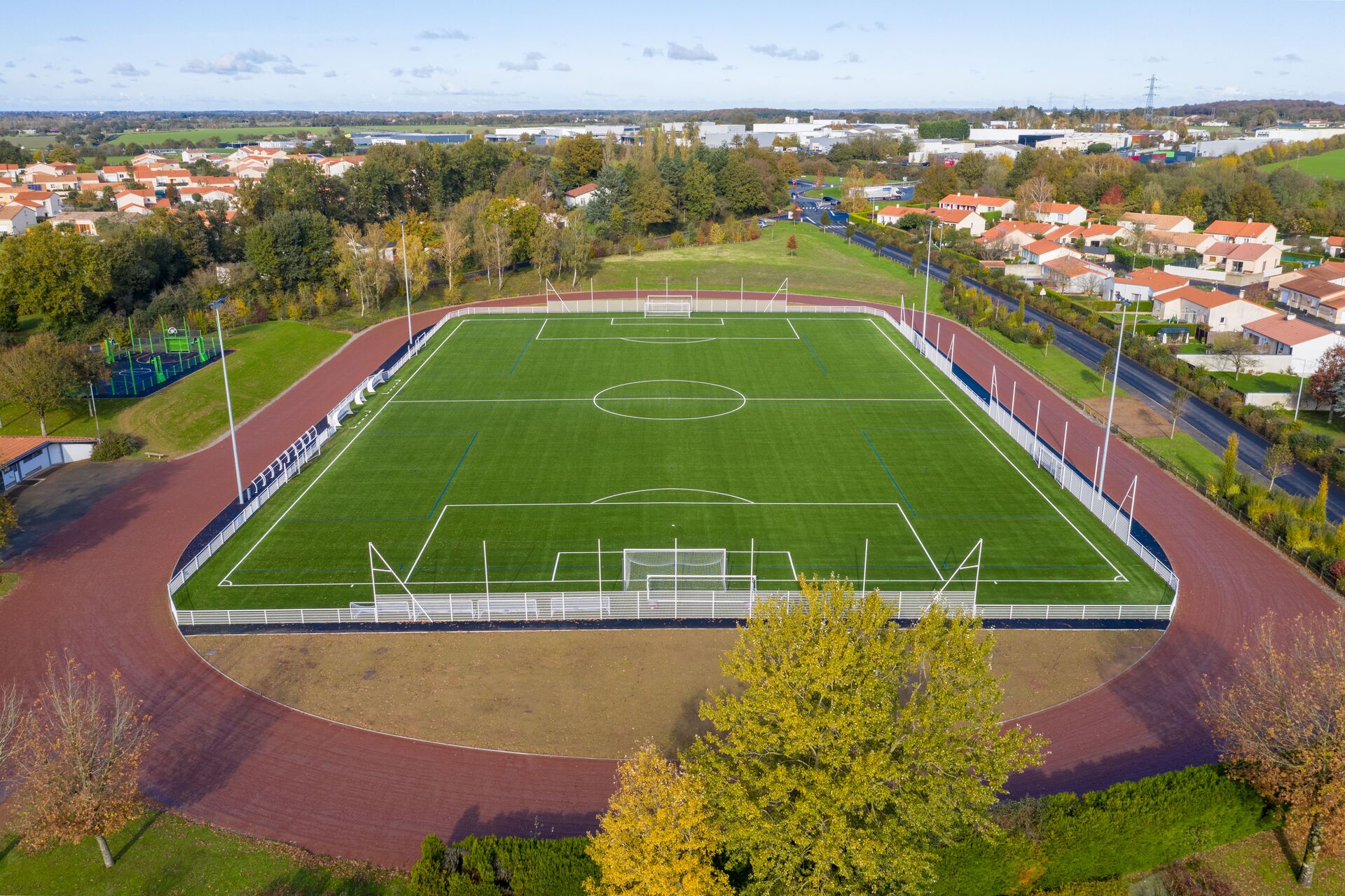 Gazon Synthétique pour Terrains de Football - SPORTINGSOLS